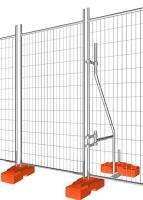 China 7ftx8ft Construction Site Temporary Fence Panels Australia Standard for sale