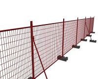 China 6ftx10ft Galvanized Temporary Fence Construction Fence Canada for sale