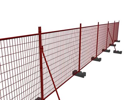China 6ftx10ft Galvanized Temporary Fence Construction Fence Canada for sale