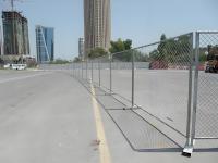 China American Portable Temporary Construction Chain Link Fence 6x8 Chain Link Fence Panels for sale