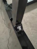 China Black Folding Explosion Proof Barrier 1.5M Concert Crowd Barriers for sale