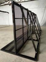 China Folding 1x1M Welded Crowd Control Fence Barrier For Music Festival for sale