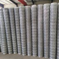 China Deer Goat Hinged Joint Field Farm Fence Roll Animal Wire Mesh Grassland Fence for sale