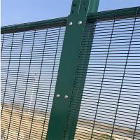 China 358 Anti-Climb Security Fence 5ft PVC Coated Welded Fence Panel for sale