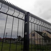 China Green Prison Security Fence 358 Anti Climb High Security Anti Climb Fence for sale