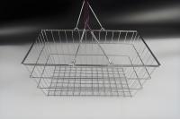 China Black Wire Mesh Baskets Pantry Storage Metal Wire Fruit Basket for sale