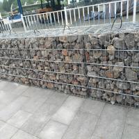 China 4mm Dia Welded Gabion Wire Mesh Basket Stone Cages Gabions for sale