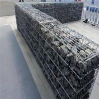 China Galvanized Welded Rock Gabion Baskets 2x2m Garden Fence Gabion For Retaining Wall for sale