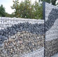 China Galvanized Welded Rock Gabion Baskets 2x2m Garden Fence Gabion For Retaining Wall for sale