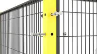 China Temporary Removable Metal Wire Mesh Fencing Galvanized 1.2M For Workshop / Warehouse for sale