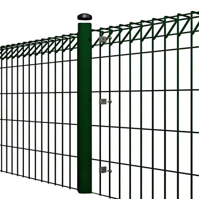 China European Triangle Bending Welded Wire Mesh Fence 1.8m BRC Mesh Fence for sale