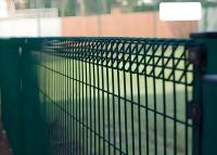 China Green PVC Coated Welded Wire Mesh Fencing 4mm Garden BRC Fencing Mesh Panel for sale