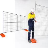 China Silvery White Mesh Temporary Fence Agricultural Australia for sale