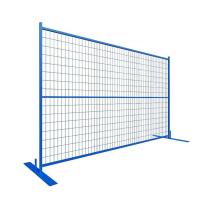 China Uv Protected Welded Mesh Australia Temporary Fence Construction With 32mm Frame for sale