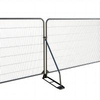 China 2Mx3.5M Hot Dip Galvanized Temporary Heras Fencing Panels with 32mm Frame Tube for Construction Sites for sale