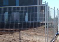 China Heavy Duty Galvanized Steel Temporary Fence Panels With 3mm Wires for sale