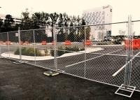 China American Standard 6'x12' Portable Metal Temporary Fence Of Chain Link Style for sale