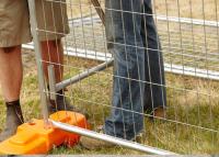 China Corrosion Resistant Temporary Fencing Panel For Australia Market With UV 3-5 UV Treatment for sale