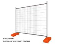 China Modular 2.1m x 2.4m Galvanized Metal Fencing Quick-Assembly Tempoary Barrier for Events & Roadworks for sale