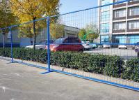 China 1800x2900mm Metal Temporary Fence Blue Color Of Canada Standard for sale