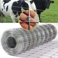 China Galvanized Hinged Joint Cattle Fence Netting 2.0MM High Tensile Wire Cattle Fence for sale