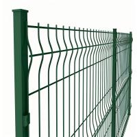 China Powder Coated Welded Mesh Fence Curved 3D V Mesh Fence Bend For Garden for sale