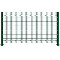 China V Mesh Security Fence 60*60mm green Fence Garden Fence PVC 3 Curved Fence for sale