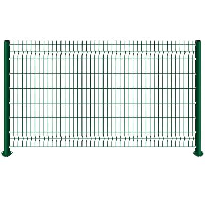 China V Mesh Security Fence 60*60mm green Fence Garden Fence PVC 3 Curved Fence for sale