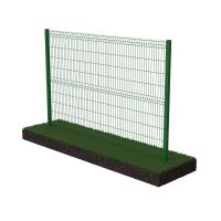 China 1.5m Height 3D Wire Mesh Fence with 50x200mm Opening Made from Low Carbon Steel for sale