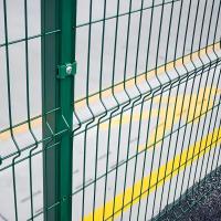 China V Mesh Security Fence 60*60mm green Fence Garden Fence PVC 3 Curved Fence for sale
