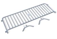 China Portable Crowd Control Barrier For Vocal Concert Steel Fencing for sale