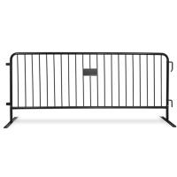 China Hot-Dipped Galvanized Crowd Control Barrier for Long Term Weather Resistance for sale