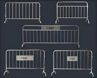 China 1.1M*2.2M SS304 Crowd Control Pedestrian Barrier Steel Safety Fence for sale