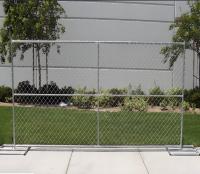China 32mm Frame Tube 2.1*2.4M Temporary Fence Panels For Highway for sale