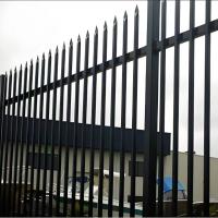 China Long Lasting Anti Rust Performance Tubular Fence Panels 2.0mm Post Pipe Thickness for sale