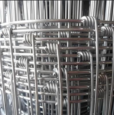 China Galvanized Hinged Joint Cattle Fence Netting 2.0MM High Tensile Wire Cattle Fence for sale