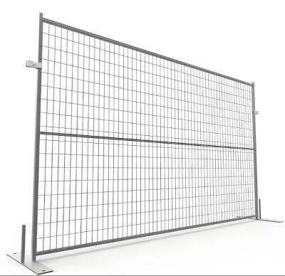 China Galvanized Outdoor Portable 6x10 Canada Construction Fence Panels Temporary Fencing for sale