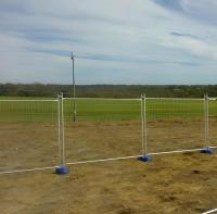 China Silvery White Metal Temporary Fence For Agricultural Australia Standard for sale
