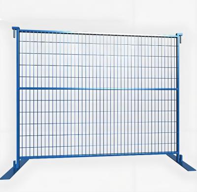 China 1800x2900mm Metal Temporary Fence Blue Color Of Canada Standard for sale