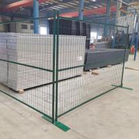 China Galvanized Outdoor Portable 6x10 Canada Construction Fence Panels Temporary Fencing for sale