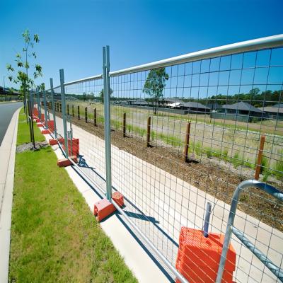 China Portable 2.4m Metal Temporary Fence Anti-Corrosion Solution for Parking Zones & Public Safety for sale