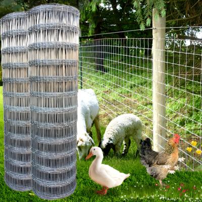 China 50M Length Corrosion Proof Heavy Duty Galvanized Cattle Farm Fence Roll for sale