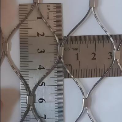 China SUS316 Stainless Steel Cable Mesh For Safety Webnet Balustrade Infill for sale
