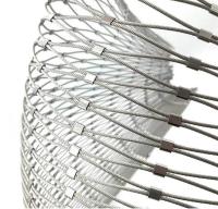 China Stainless Steel Architectural Cable Mesh For Tensile Architectural Projects Combines Protection Aesthetic Design for sale