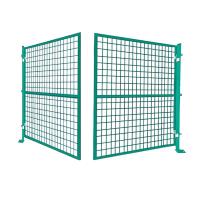 China 1.5M High Metal Wire Mesh Fencing Workshop Isolation Net Perforated for sale