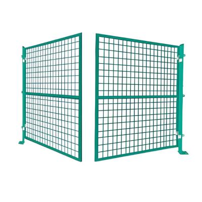 China 1.5M High Metal Wire Mesh Fencing Workshop Isolation Net Perforated for sale