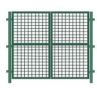 China Green Color 3D Modelling Workshop Metal Fencing For Machinery Equipment Isolation for sale