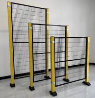 China 1M Width Movable Robot Metal Workshop Isolation Fencing For Construction Site Area Protective for sale