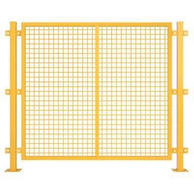 China 1.8M High Windproof Seamless Workshop Isolation Net Perforated Metal Fencing for sale