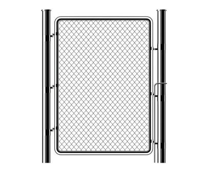 China Hot Dipped Galvanized Diamond Chain Link Metal Wire Mesh Fencing For Feild for sale